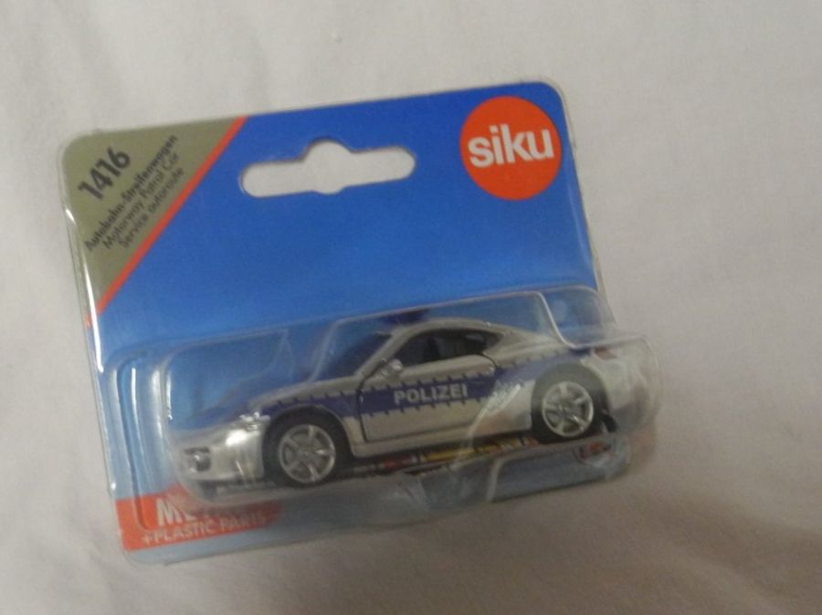 SIKU NR. 1416 AUTOBAHN-STREIFENWAGEN MIB (Neu und originalverpackt) in ...