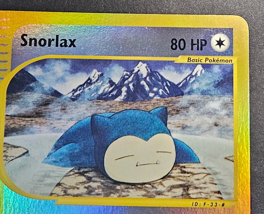 Pokemon Snorlax 100/144 - Rev.-Holo - Skyridge (EN) (Gebraucht) in ...