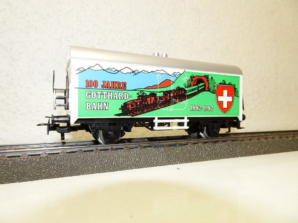Märklin Güterwagen 100 Jahre Gotthardbahn 1882-1982 HO (6) | Kaufen auf Ricardo