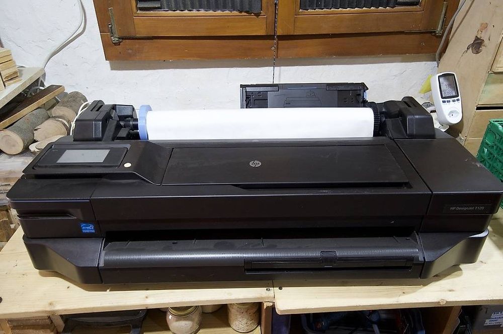 HP-Plotter für Poster – mit nagelneuen Patronen (Gebraucht) in Novaggio ...