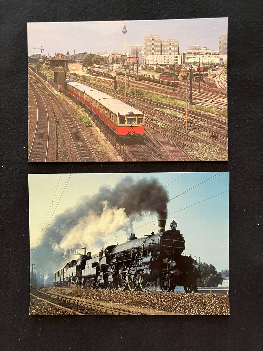 2 Originale Bahn Postkarten S-Bahn und Dampflok (Gebraucht) in Basel für CHF 1 – mit Lieferung ...