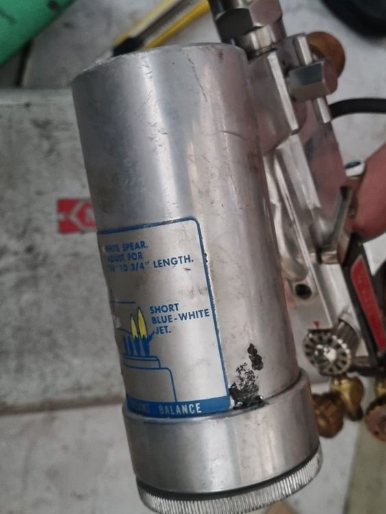 Metco Flammspritzpistole Typ N Set mit Zubehör (Gebraucht) in St ...