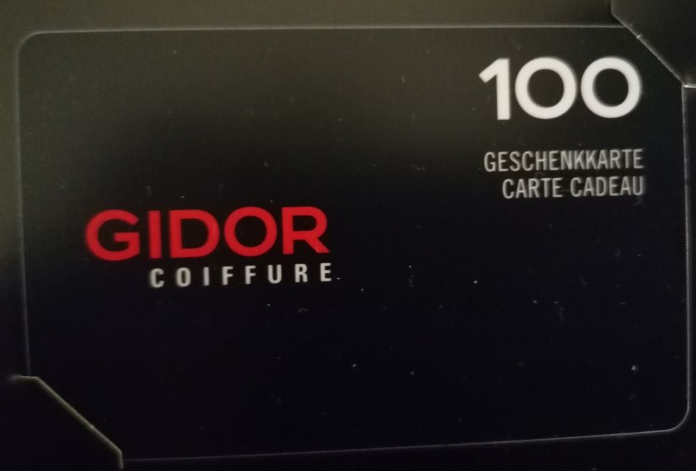 GIDOR Geschenkkarte (Neu und originalverpackt) in St. Margarethen TG ...