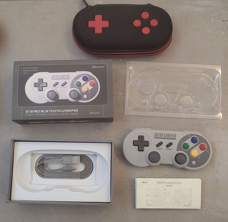 8BitDo SF30 Pro Bluetooth Controller | Kaufen auf Ricardo