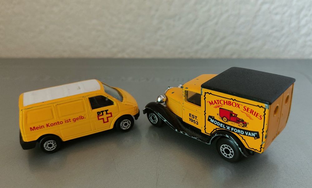 'A' Ford Van, Matchbox, 1979 + Edocar 1991 ( rare ) | Kaufen auf Ricardo