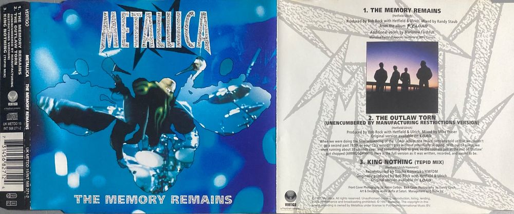 METALLICA - THE MEMORY REMAINS | Kaufen auf Ricardo