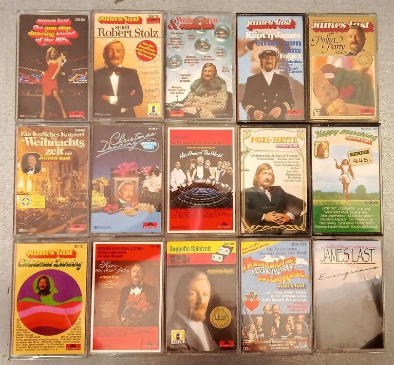 JAMES LAST - 15 x cassettes / kassetten (Gebraucht) in Le Locle für CHF ...