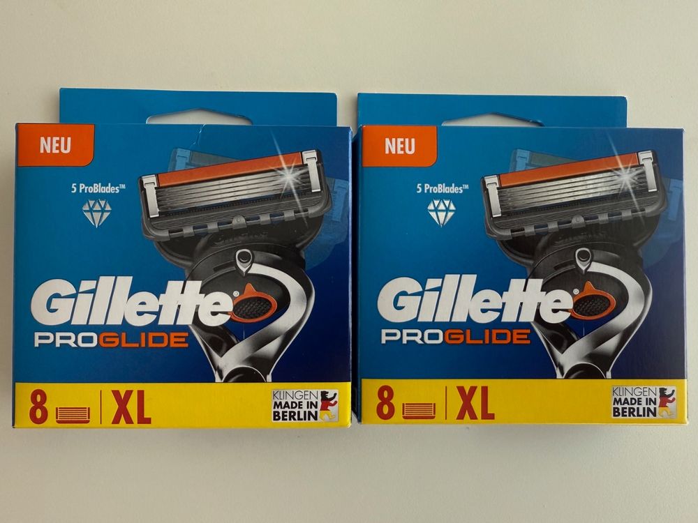 Gillette ProGlide, 16 pcs (Neu und originalverpackt) in St-Gingolph für ...