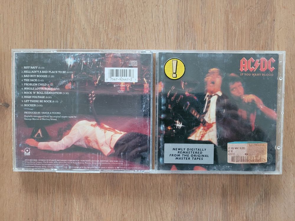 CD AC/DC - If You Want Blood - Remastered, 1978 | Kaufen auf Ricardo