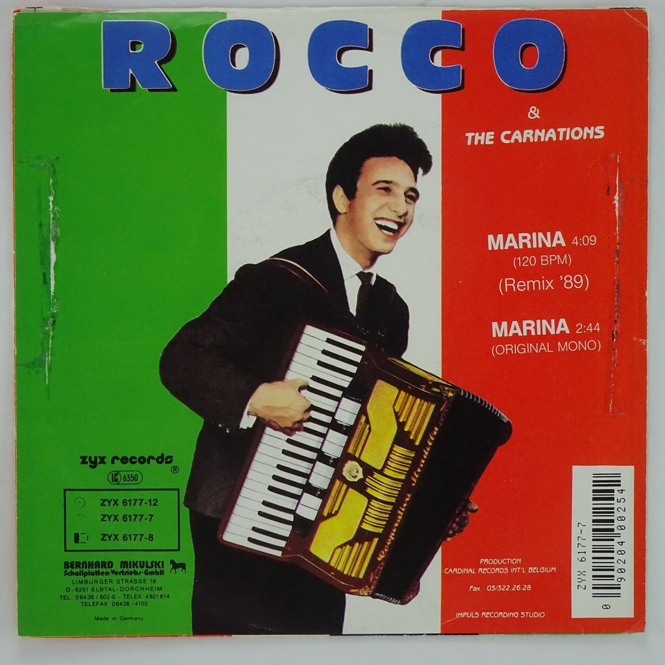 Granata Rocco - Marina (89 Remix) b/w Marina (Original) (Gebraucht) in ...