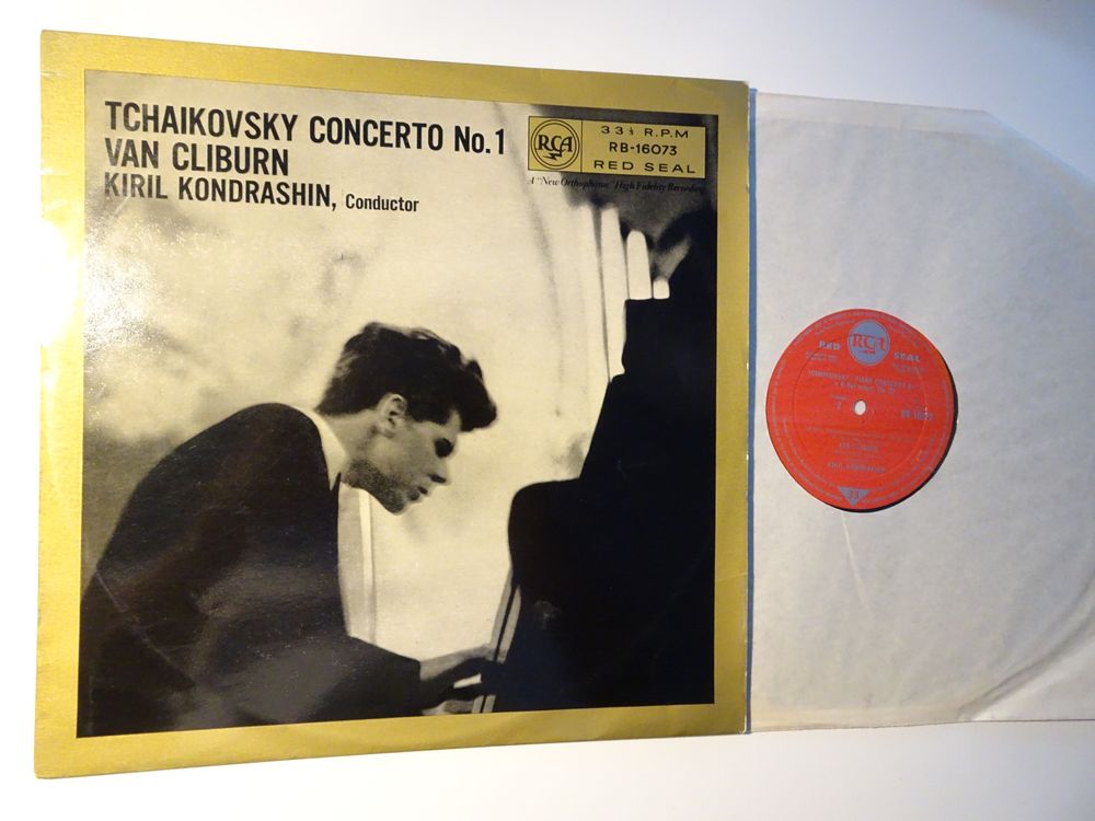 VAN CLIBURN - KONDRASHIN - Tchaikovsky Cto 1- RCA UK - 1st ! | Kaufen auf Ricardo
