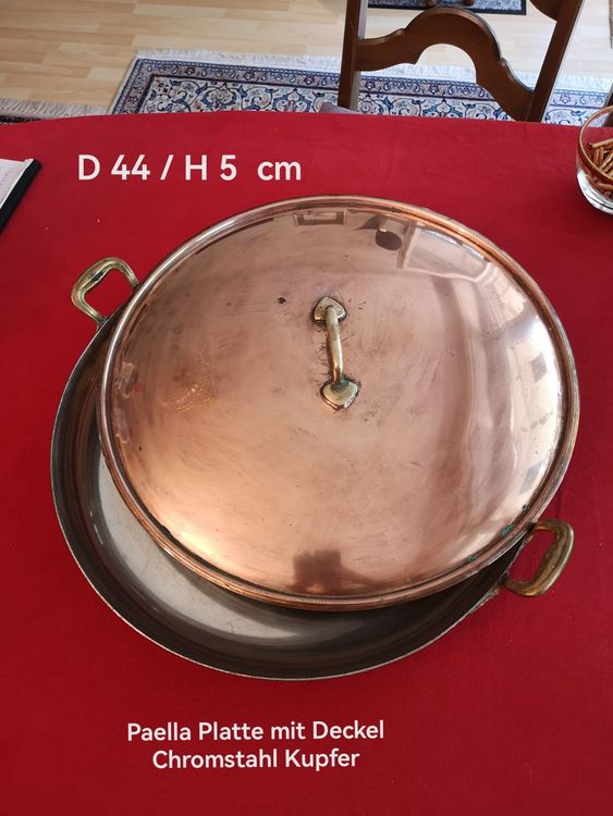 Paella Platten mit Deckel (Gebraucht) in Binningen für CHF 300 – nur ...