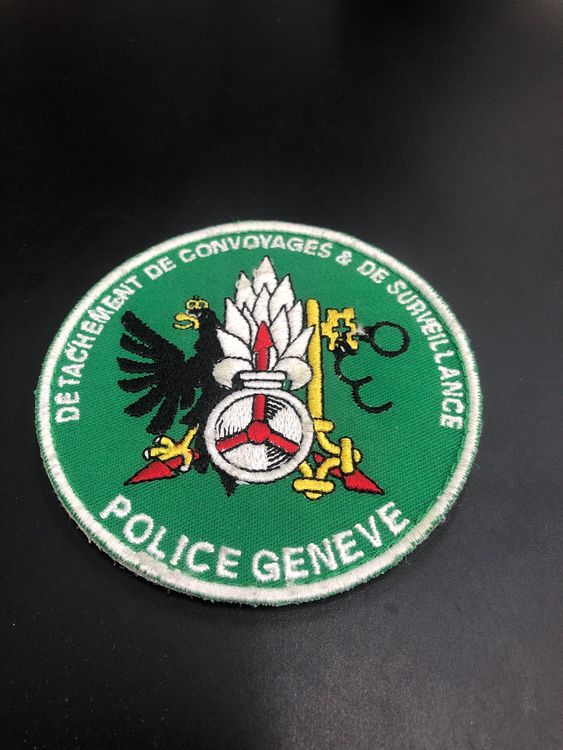 Patch Police Geneve Détachement Convoyage Surveillance klett | Kaufen ...