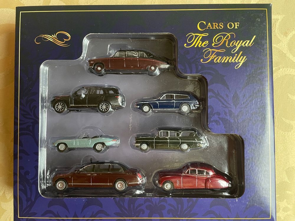 The Cars of the Royal Family Set mit 7 Metallmodellen 1/76 (Neu und ...