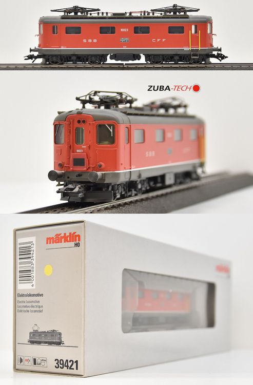 Märklin 39421 E-Lok Re 4/4 I der SBB, H0 Digital WS mit OVP (Gebraucht ...