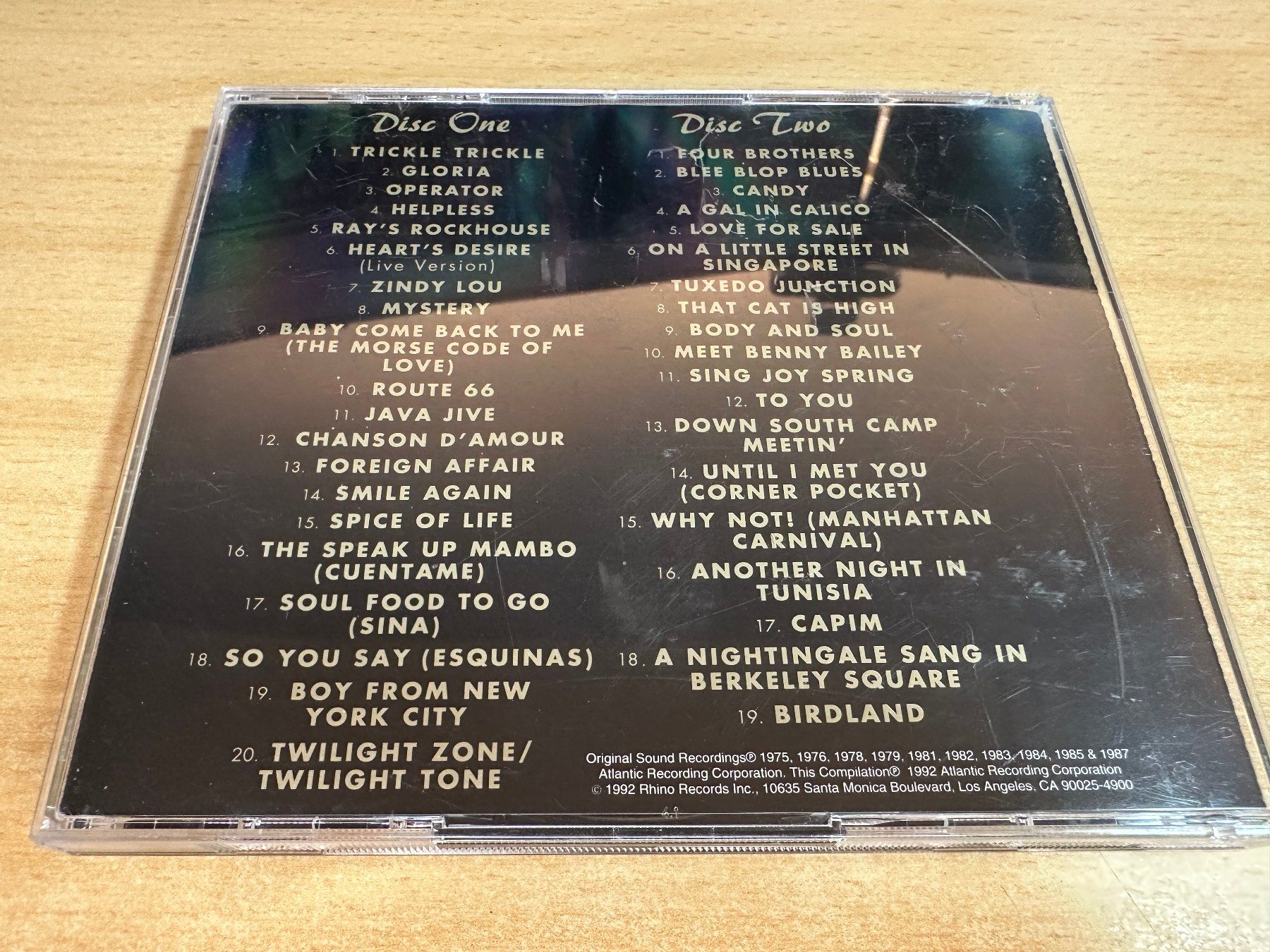 H1 The Manhattan Transfer Anthology • Down In Birdland (Gebraucht) in ...