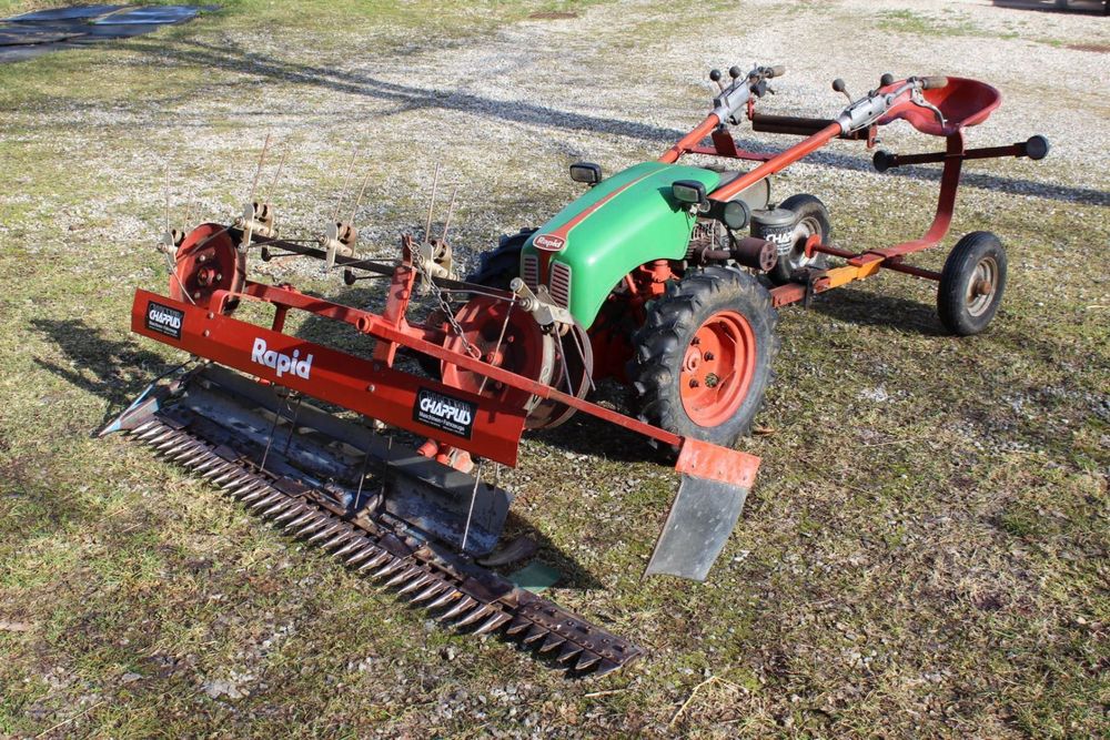 Motormäher Rapid 505 mit Bandeingraser (Gebraucht) in Willisau für CHF 1451 – nur Abholung auf ...