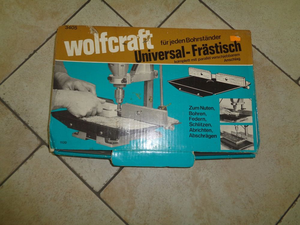 Universal - Frästisch Wolfcraft | Kaufen auf Ricardo
