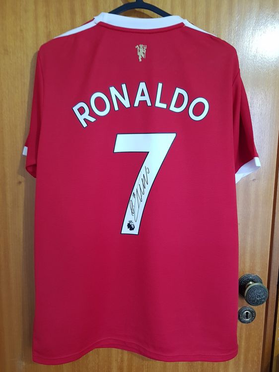 Cristiano Ronaldo - Manchester United Home Trikot - Signiert (Neu ...