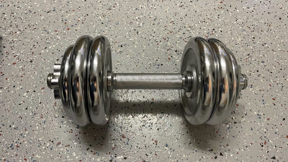 Hanteln Power Zone verchromt 15kg (Gebraucht) in Gossau SG für CHF 27 – nur Abholung auf Ricardo ...