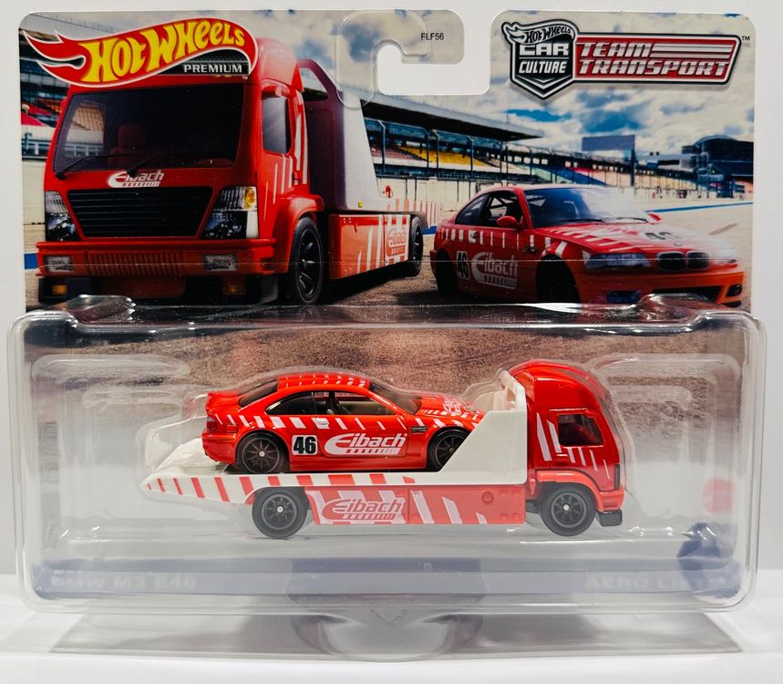 2021 HOT WHEELS Premium BMW M3 E46 Eibach Team Transport | Kaufen auf ...