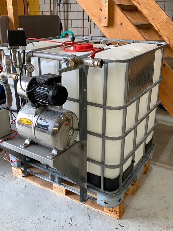 Wassertank mit pumpe (Gebraucht) in Rüti für CHF 355 – nur Abholung auf ...