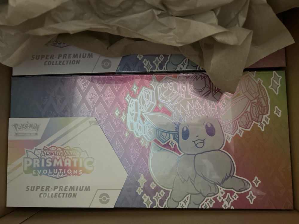 Pokemon Prismatic Evolutions Super Premium Collection EN (Neuf avec emballage d'origine) à ...