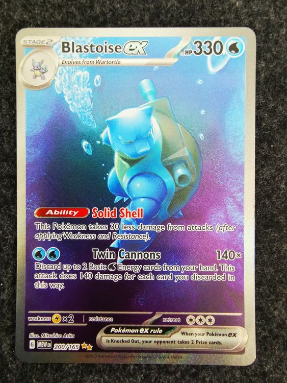 Blastoise ex 151 | Kaufen auf Ricardo