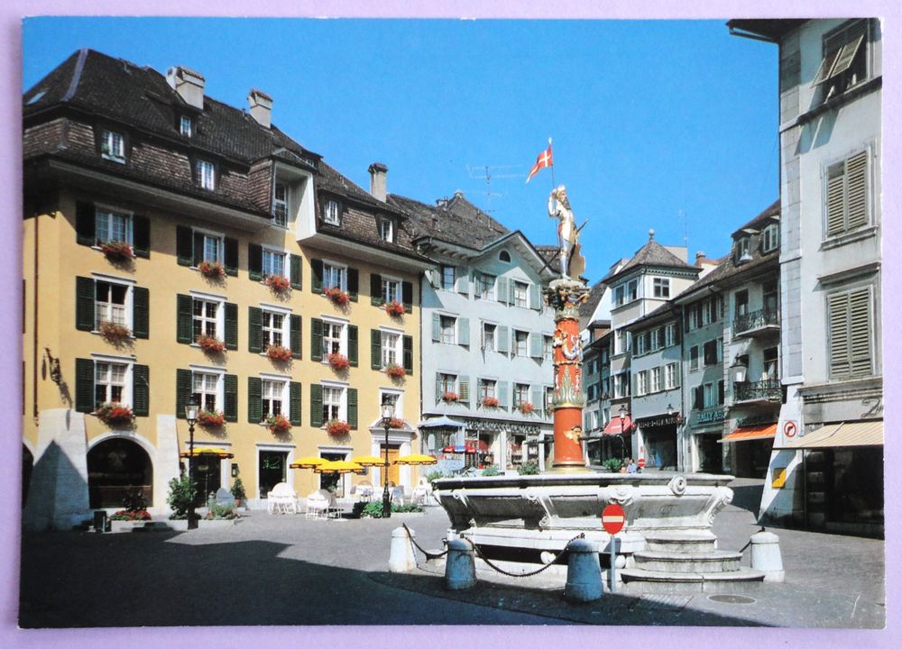 Solothurn, St. Ursus-Brunnen (Gebraucht) in Fétigny für CHF 1 – mit Lieferung auf Ricardo kaufen