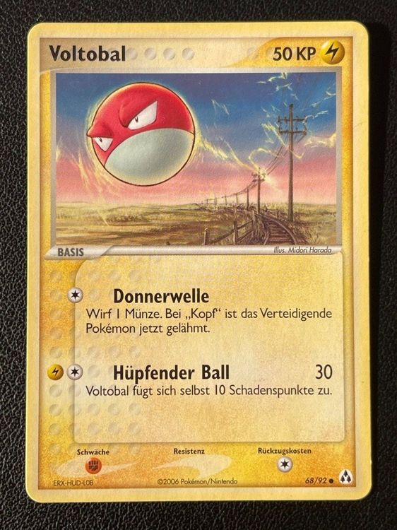 Voltobal 68/92 Pokémon EX Legend Maker (Neu (gemäss Beschreibung)) in ...