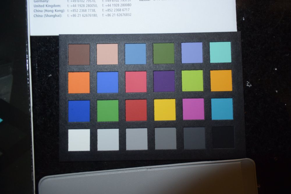 GretagMacbeth (X-Rite) Mini ColorChecker chart (24 Felder) | Kaufen auf ...
