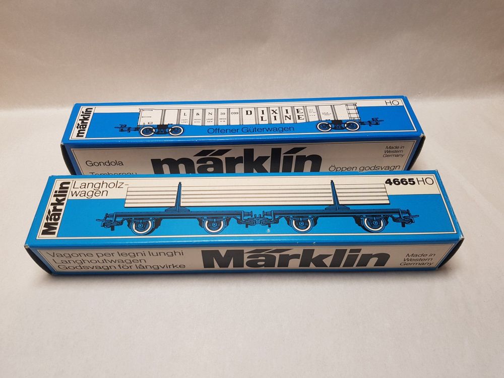 Märklin 4665 und 4575 Güterwagen | Kaufen auf Ricardo
