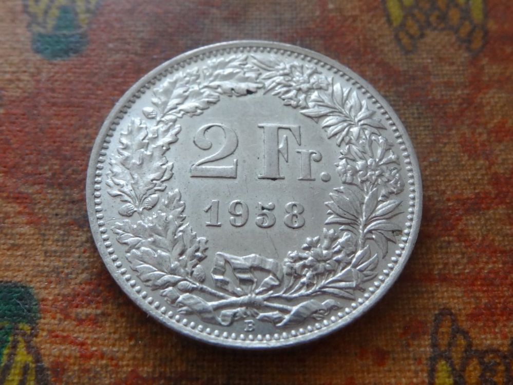 2 Fr. 1958 | Kaufen auf Ricardo