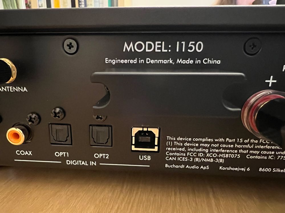 Buchardt I150 Integrated Amplifier DAC + Zen Microphone | Kaufen auf ...