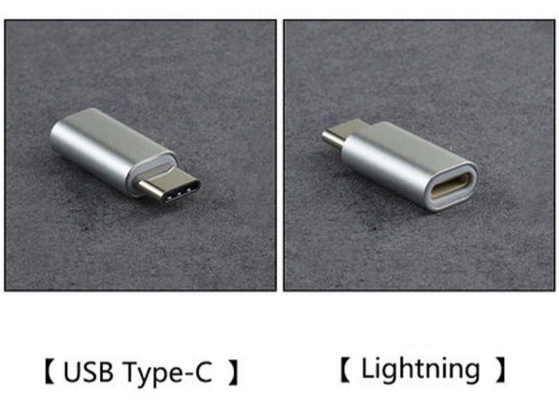 Apple Lightning zu USB-C Adapter aus Aluminium (fabrikneu) (Neu und ...