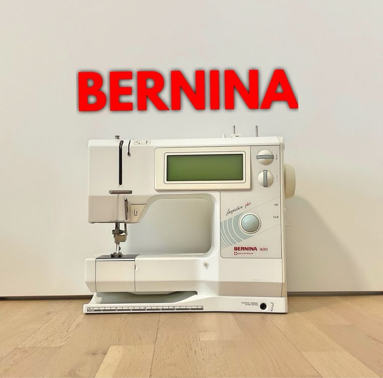 Bernina 1630 Nähmaschine ab Service mit 3 Monaten Garantie (Neu (gemäss ...