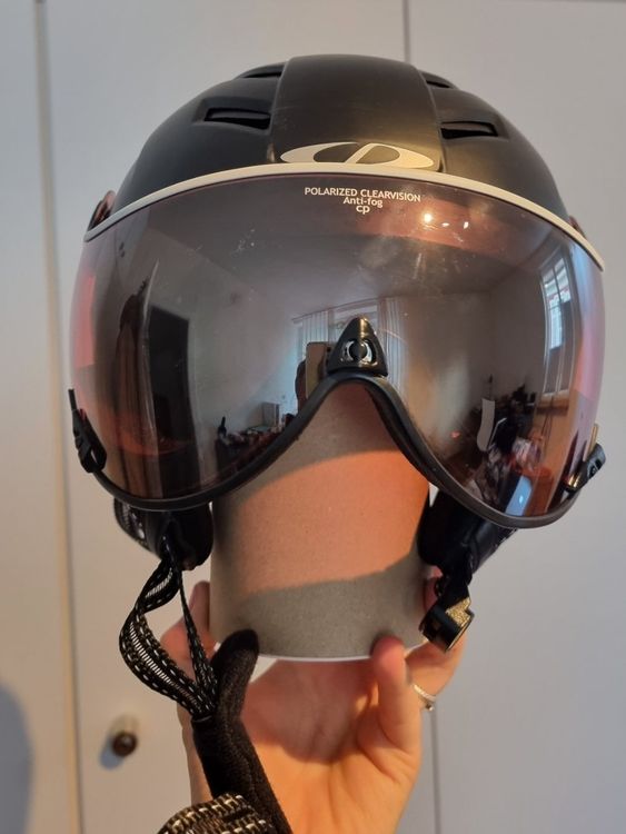 Skihelm mit Visier, Marke CP (Gebraucht) in Basel für CHF 35 – mit Lieferung auf Ricardo kaufen