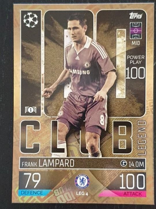 Leg4 Frank Lampard Legend Club Match Attax Topps | Kaufen auf Ricardo