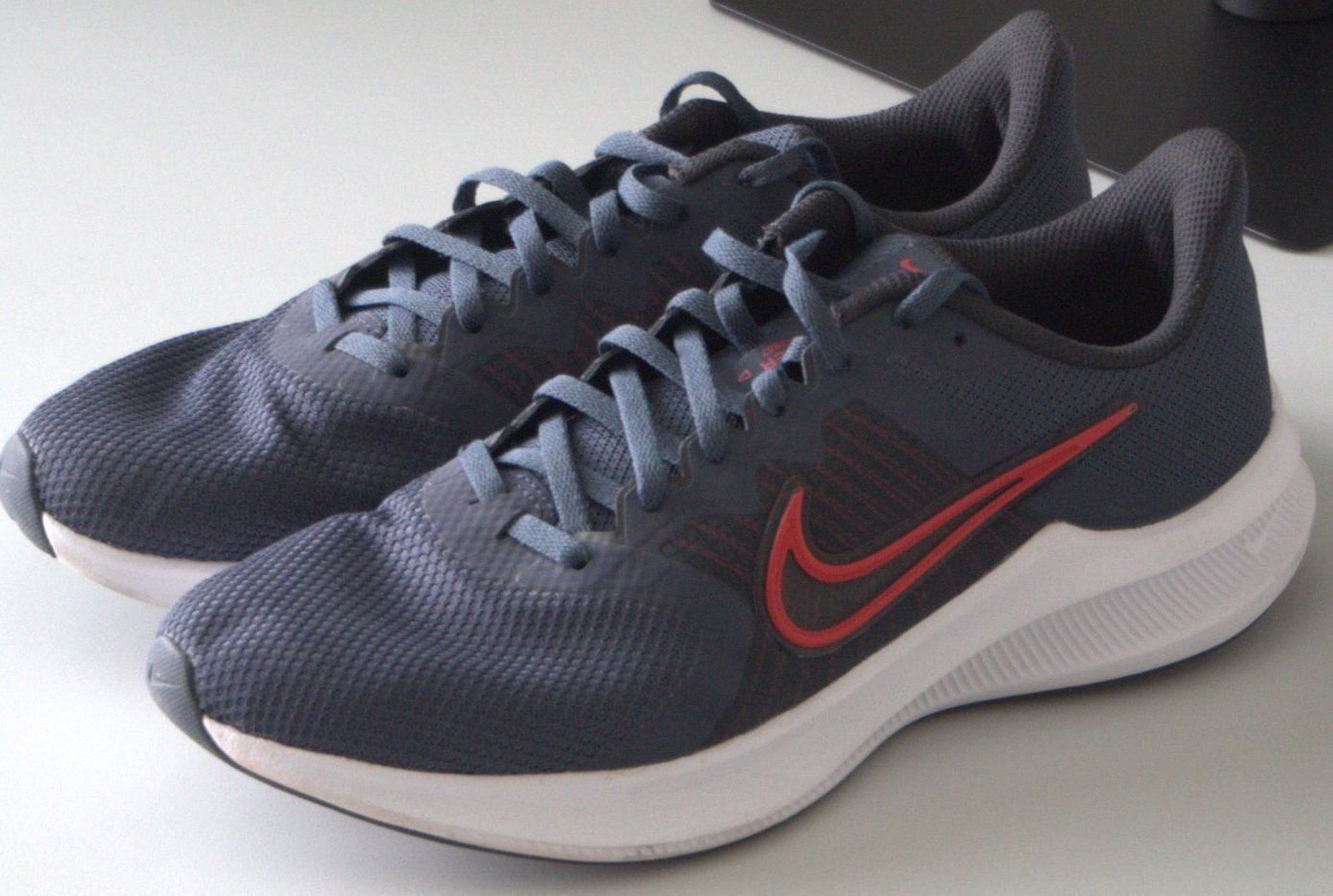 Nike Downshifter 11 Extra Wide 'Thunder Blue Chile Red' - 43 (D ...