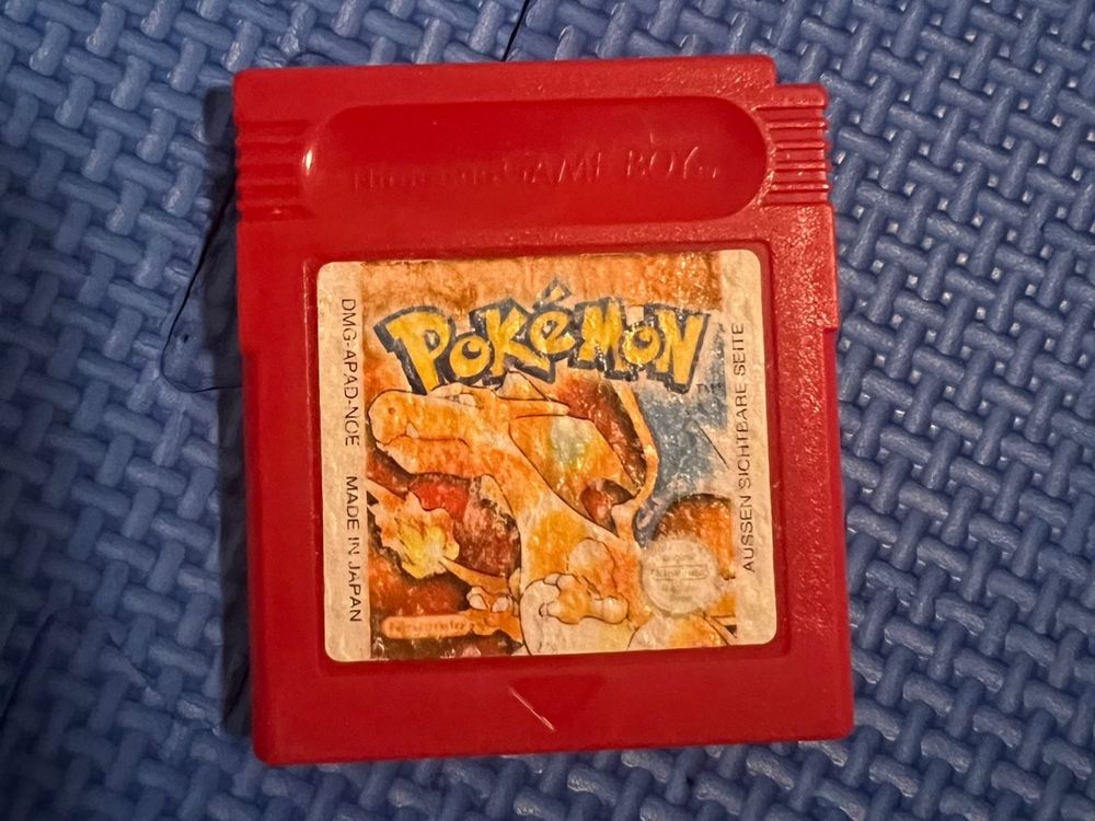 Pokémon Rot / Rote Edition Game Boy neue Batterie | Kaufen auf Ricardo