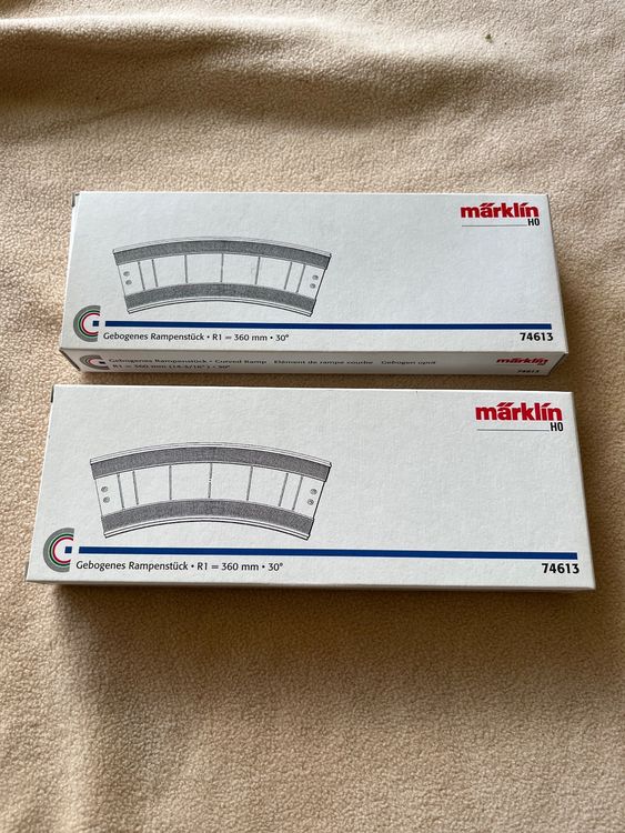 Märklin 74613 Gebogenes Rampenstück (Gebraucht) in Winterberg ZH für ...