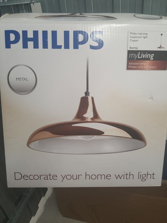 Philips MyLiving Suspension Light (Copper) (Gebraucht) in Horgen für ...