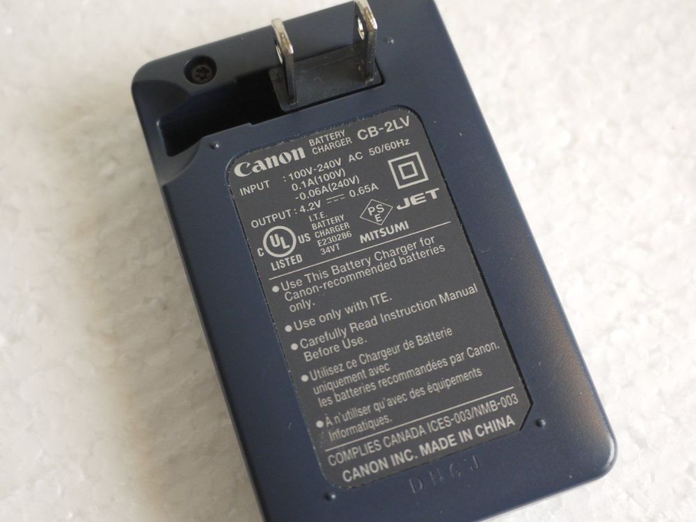 Canon Ladegerät CB-2LV / chargeur / charger ++ CAN-AM ++ (Gebraucht) in ...