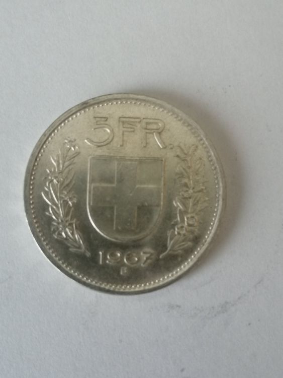5 Fr. 1967 Silber | Kaufen auf Ricardo