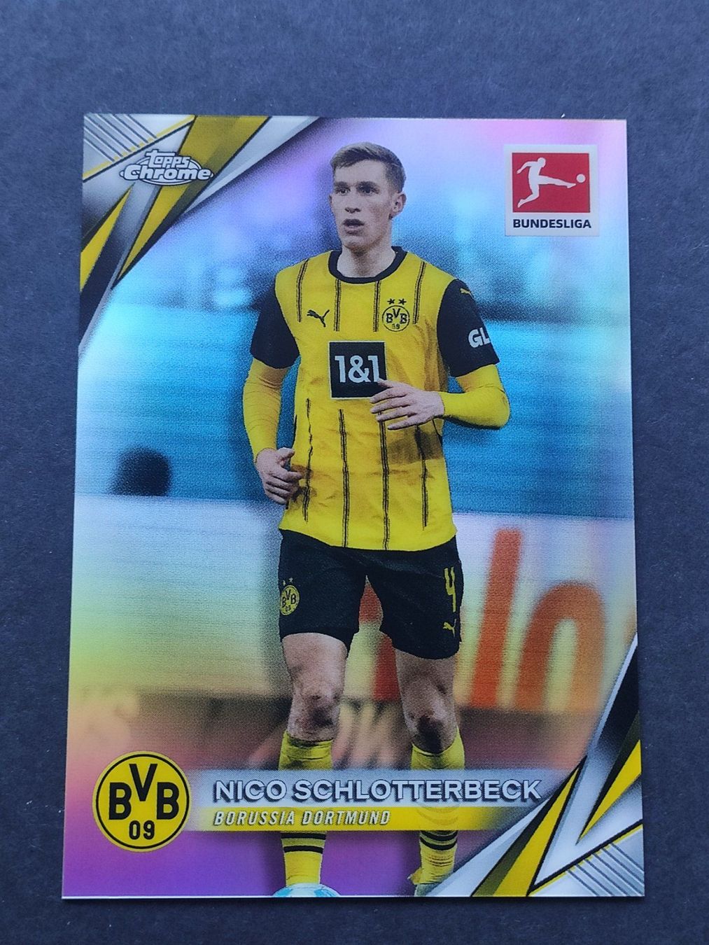 Nico Schlotterbeck Refractor Chrome 24-25 Borussia Dortmund (Gebraucht ...