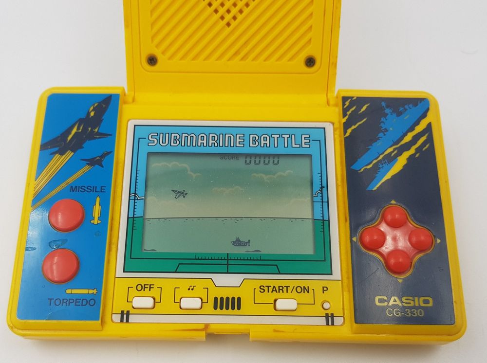 Console Casio CG-330 Submarine Battle No Game & Watch 1985 (Gebraucht ...