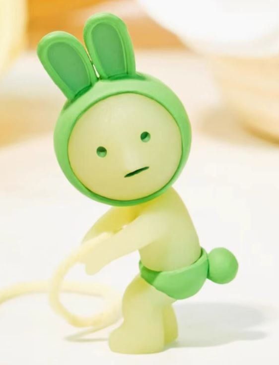 SMISKI Dressing Series Secret Rabbit GLOW IN THE DARK Figure (Neu und ...