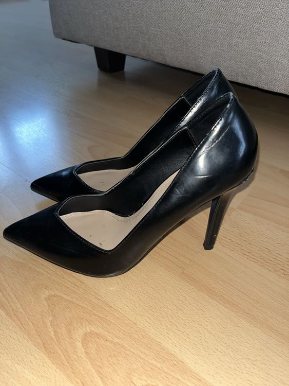 Schwarze High Heels, elegant, Gr. 39 - Perfekt für den Ausga (Gebraucht ...