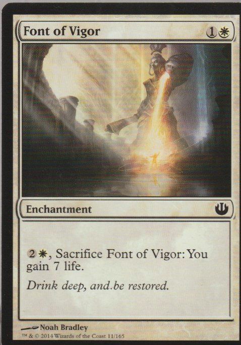 TCG Magic The Gathering MTG UK JOU 011 Font of Vigor (Gebraucht) in ...