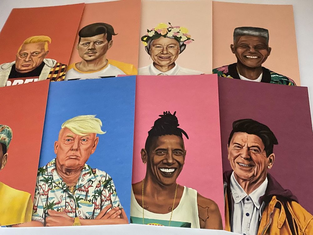 Postcards Hipstory By Amit Shimoni- set 16.5x12cm (Gebraucht) in Collombey für CHF 6 – mit ...